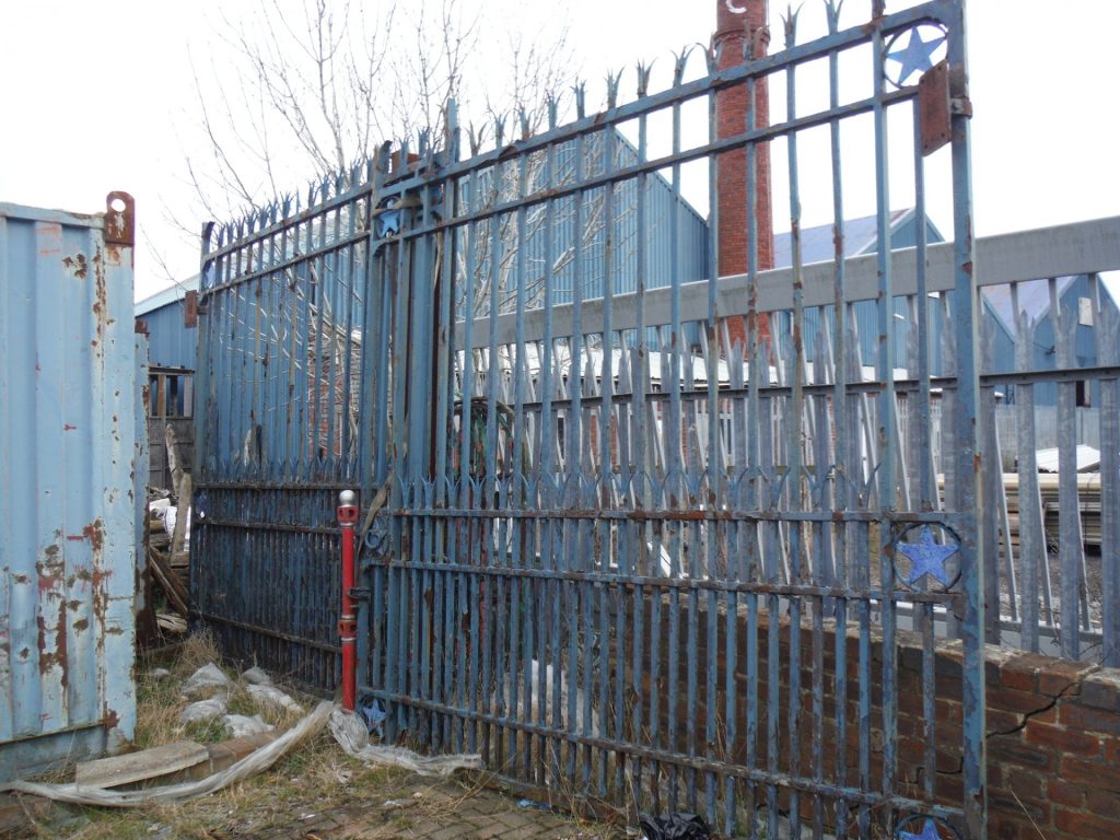 Newcastle Brewery Gates - Obrien Architectural.com