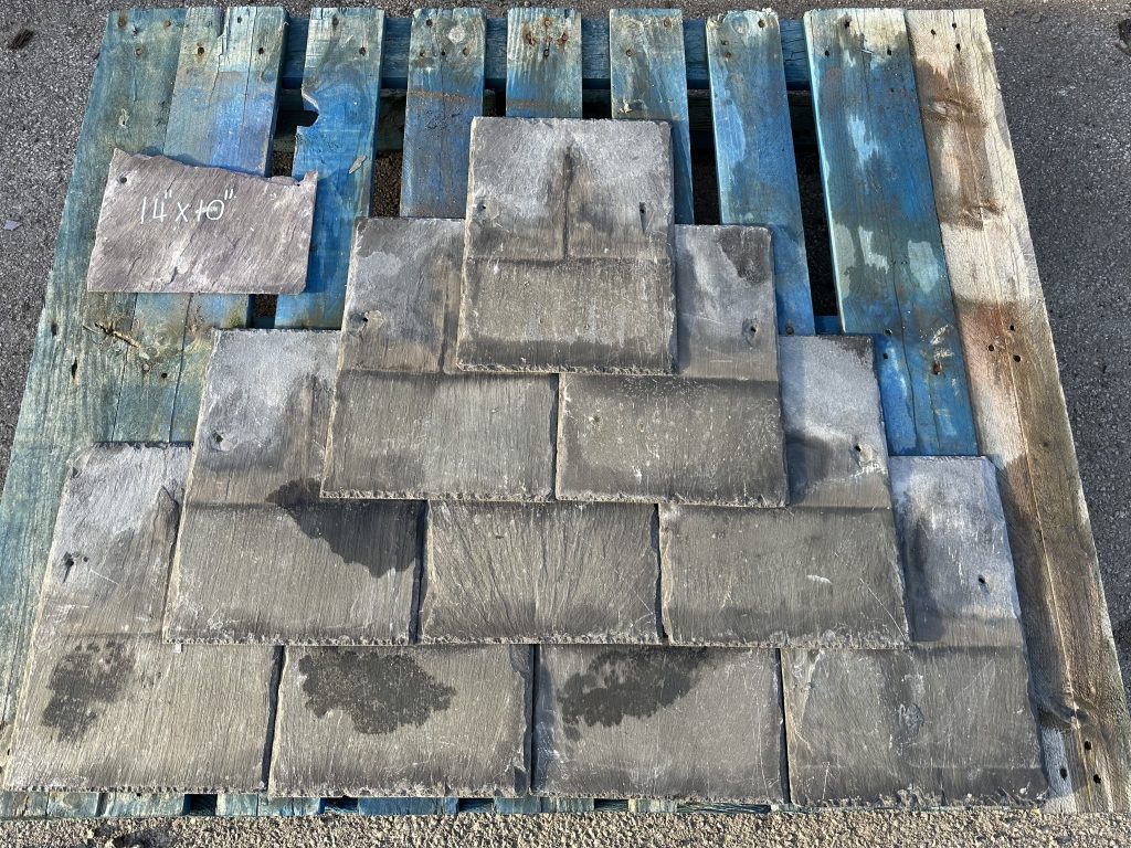 14×10 Reclaimed Welsh Roofing Slate – Obrien Architectural.com
