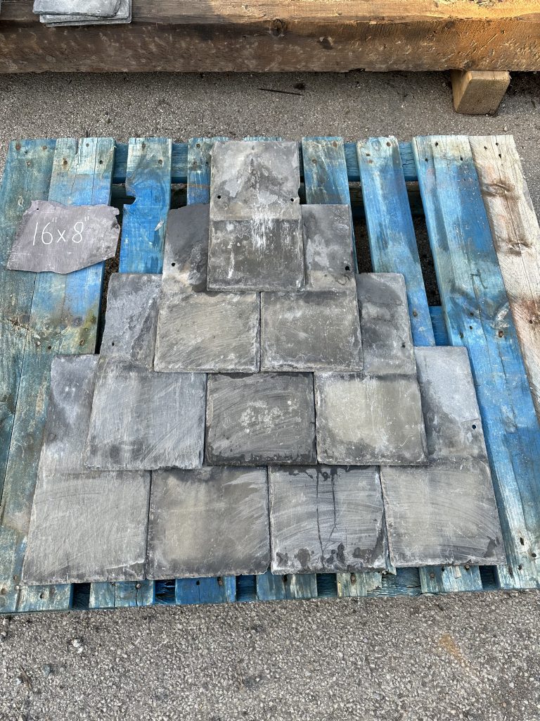 16x8 Reclaimed Welsh Roofing Slate - Obrien Architectural.com