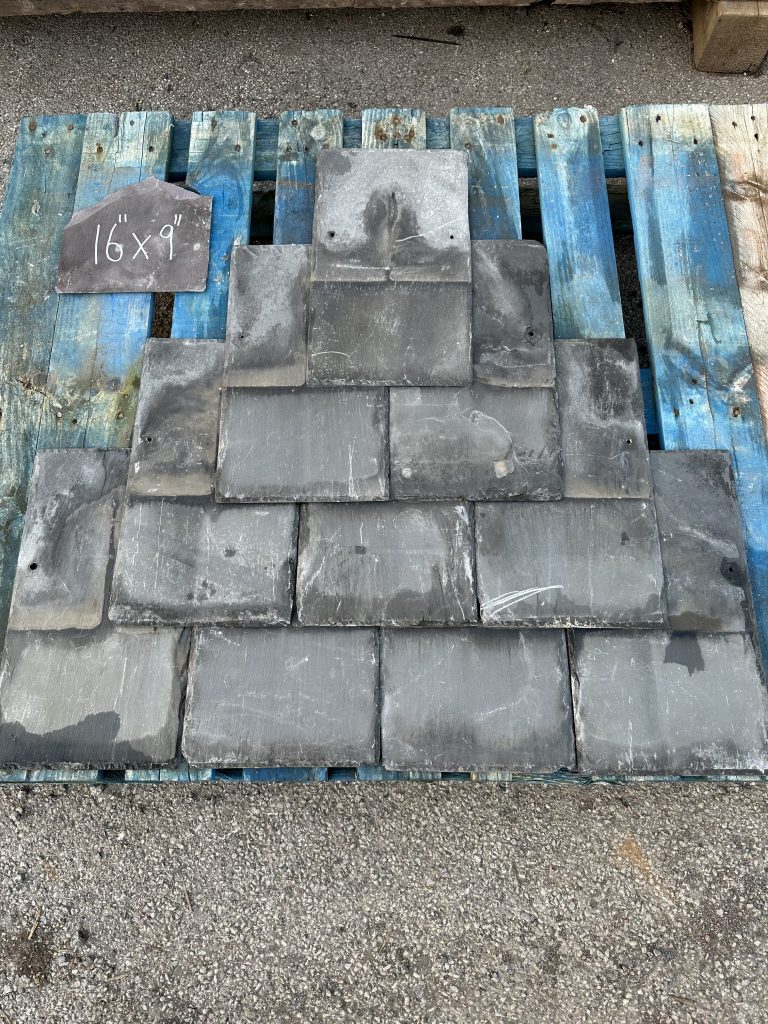 16×9 Reclaimed Welsh Roofing Slate – Obrien Architectural.com