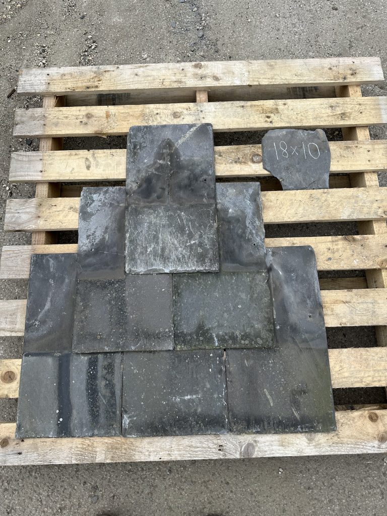 18×10 Reclaimed Welsh Roofing Slate – Obrien Architectural.com