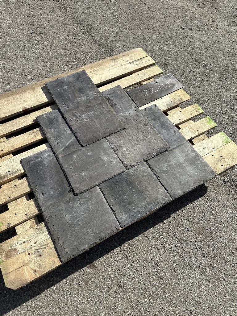 22×11 Reclaimed Welsh Roofing Slate – Obrien Architectural.com