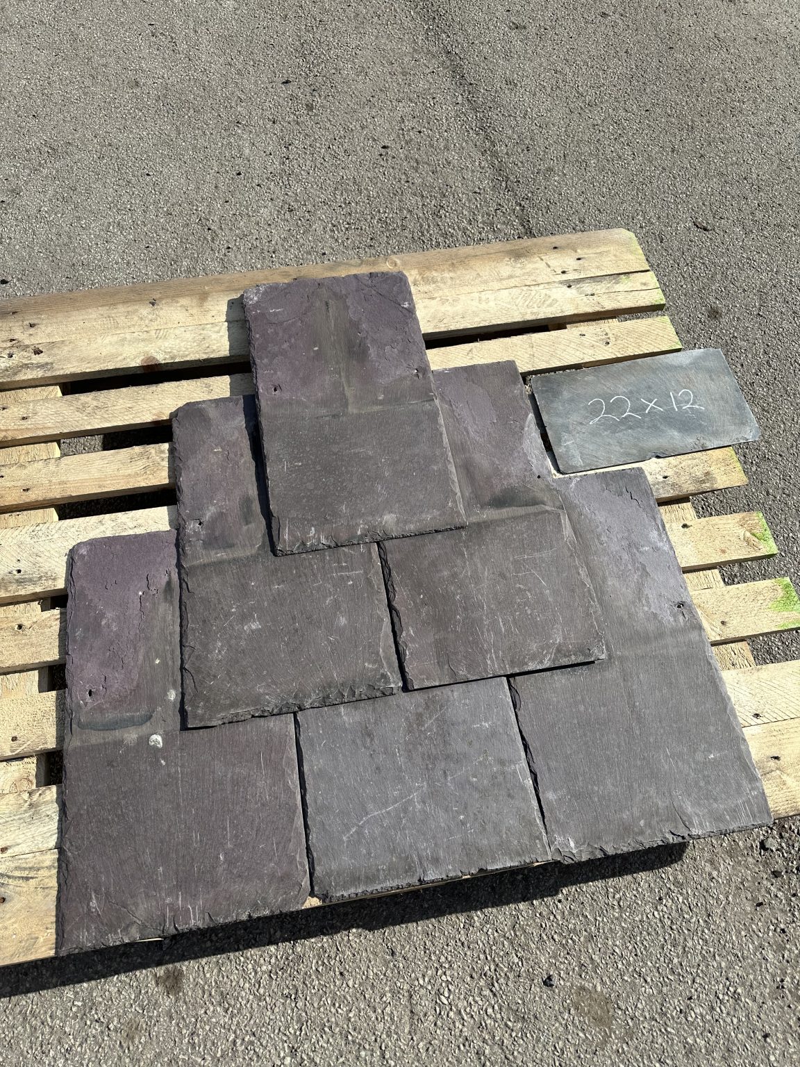 22×12 Reclaimed Welsh Roofing Slate – Obrien Architectural.com