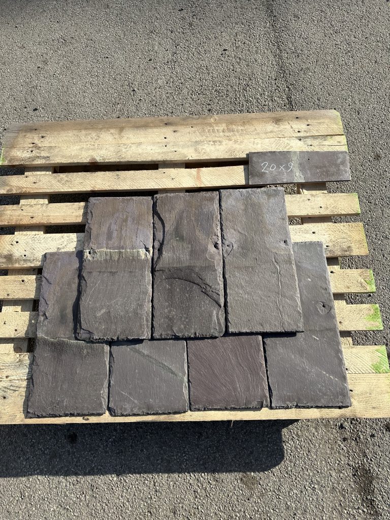 20×9 Reclaimed Welsh Roofing Slate – Obrien Architectural.com