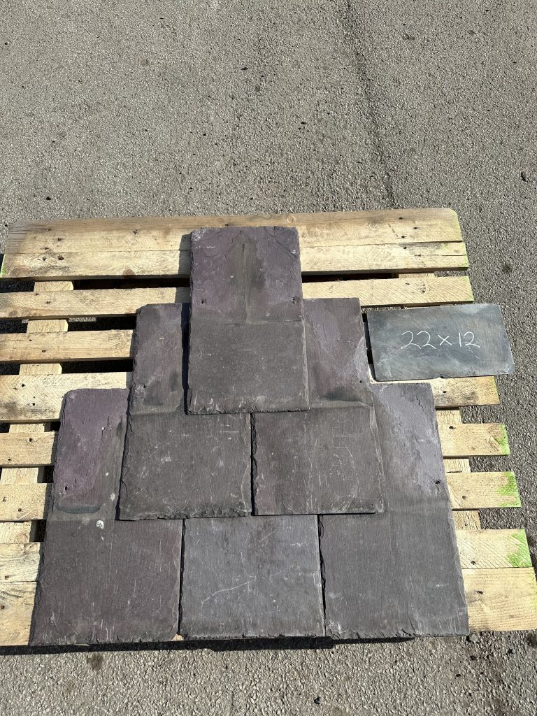 22×12 Reclaimed Welsh Roofing Slate – Obrien Architectural.com