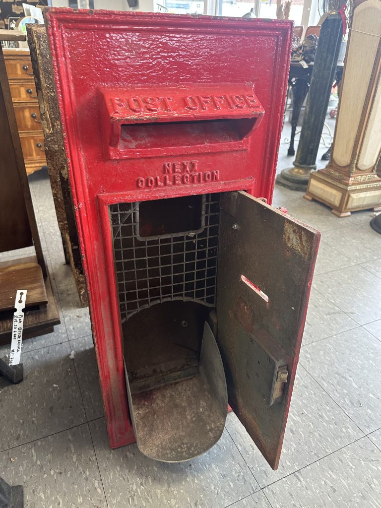 Original Cast Iron Elizabeth II Royal Mail Wall Post Box – Obrien ...