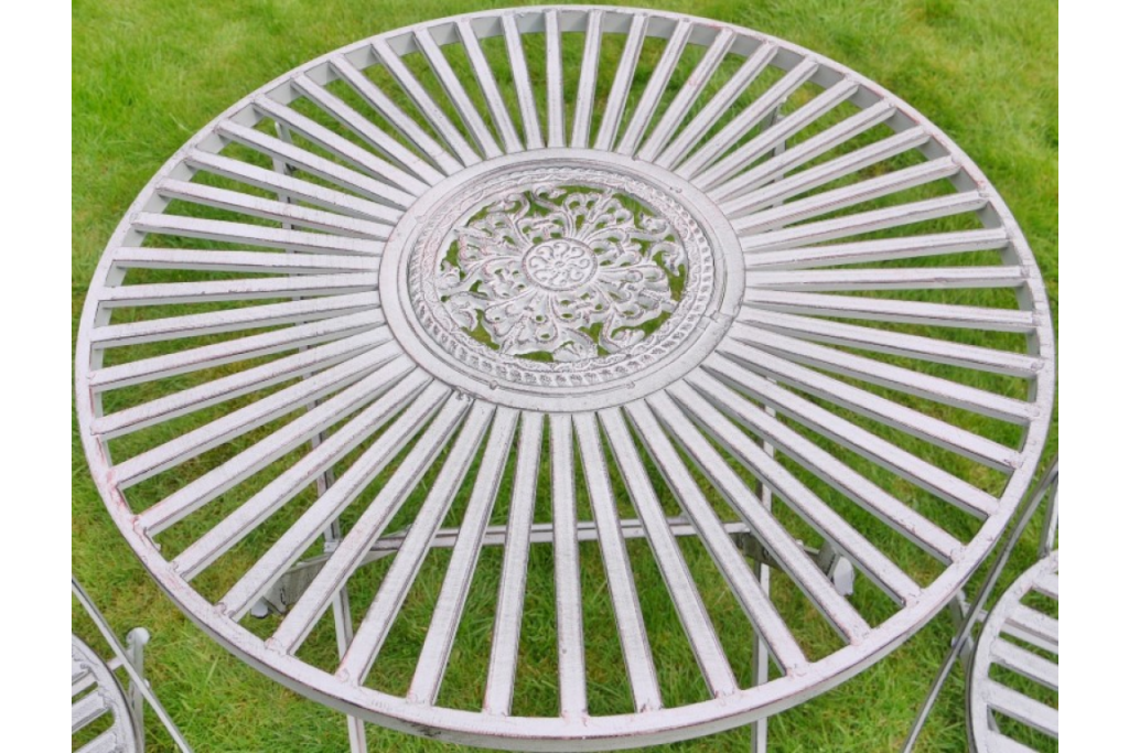 Antique Grey 2 Seater Patio Set – Obrien Architectural.com