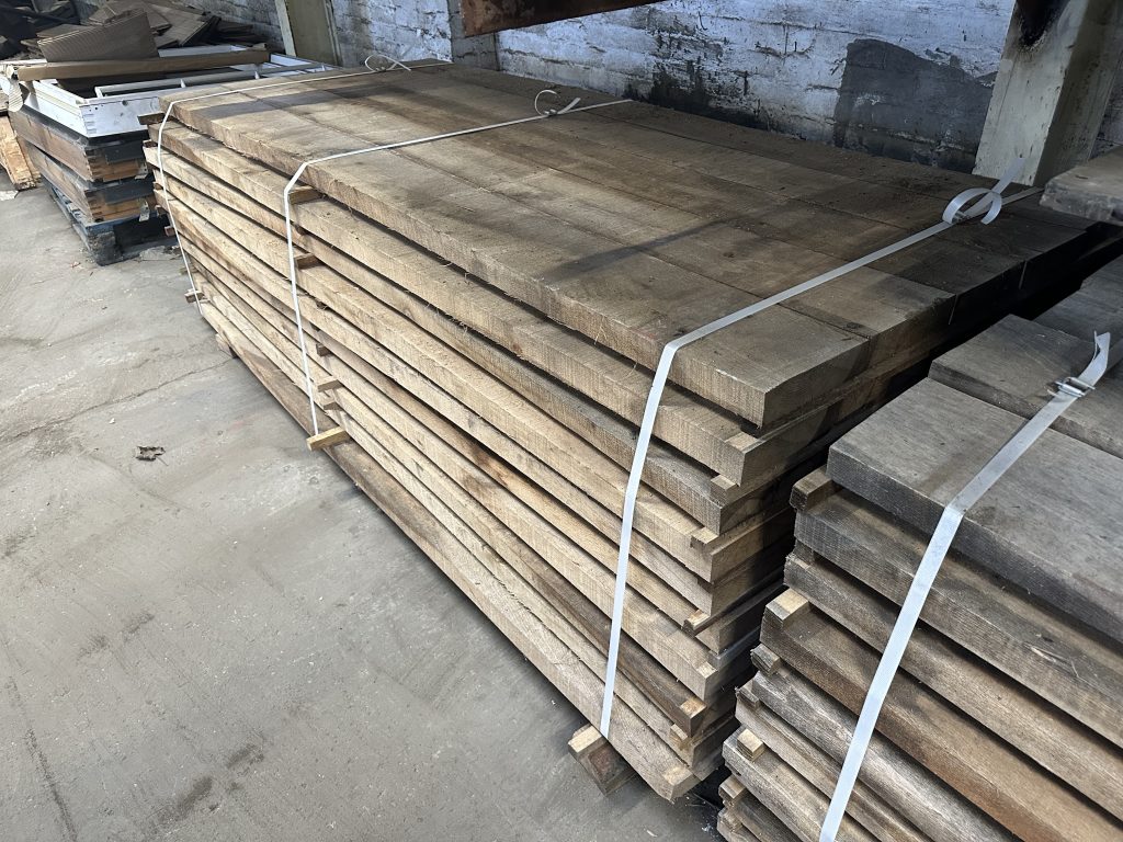 Solid Oak Timber Planks 200mm x 50mm x 2.4m - Obrien Architectural.com