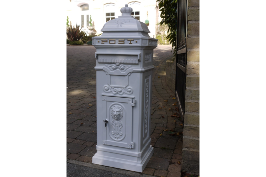 Aluminium White Mail Box – Obrien Architectural.com